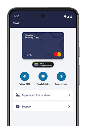 Download Travel Money Card App - Travelex AU