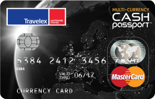 Travelex Cash Passport | Prepaid Currency Card